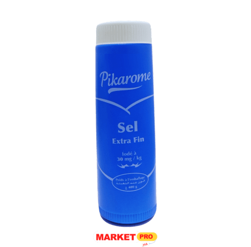 Sel De Table Pikarome 400 g - MarketPro.ma - Grossiste Alimentaire ...